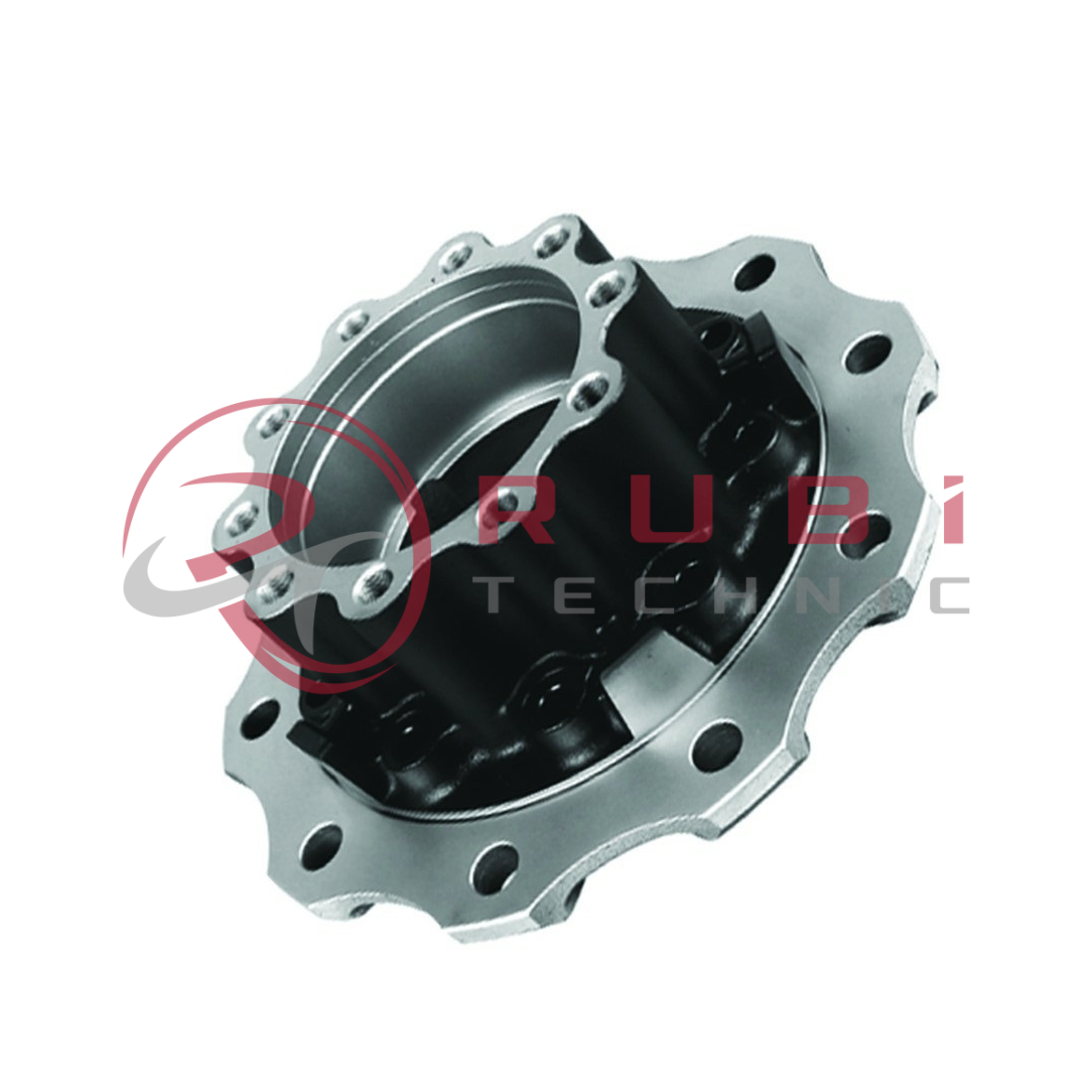 Lift Axle Wheel Hub (For Brake Disc) - 6500209 | 000 350 2035,ZF 447 ...
